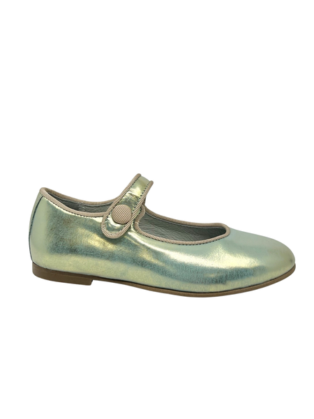 Luccini Platinum Shimmer Mary Jane – A Shoe Inn